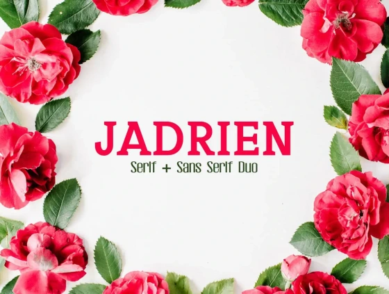 خرید و قیمت دانلود فونت Jadrien Duo Font | ترب