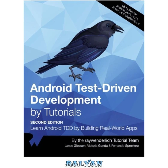 خرید و قیمت دانلود کتاب Android Test Driven Development By Tutorials
