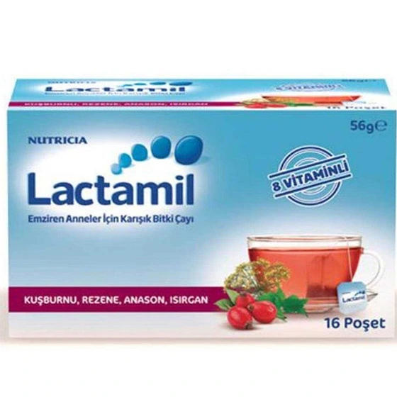 خرید و قیمت چای مادران شیرده لاکتامیل 56 گرم Lactamil | ترب