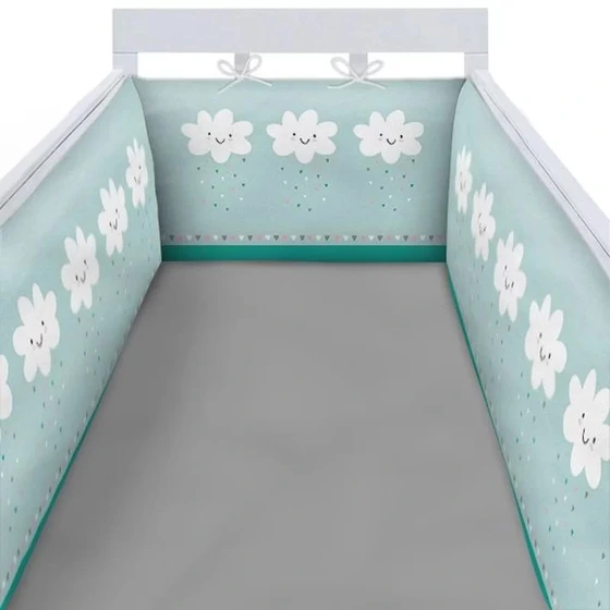 خرید و قیمت محافظ تخت کودک طرح ابر خندان - زمان ساخت این محصول 5 روز ...