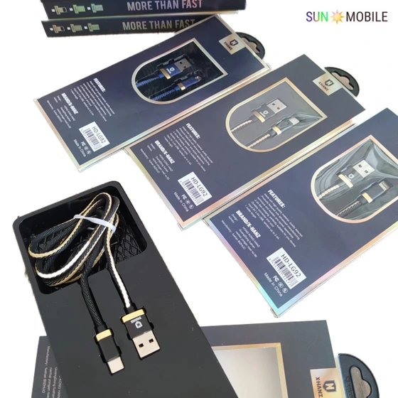 خرید و قیمت کابل آیفون فست شارژ برند X-HANZ مدل LG92 | ترب