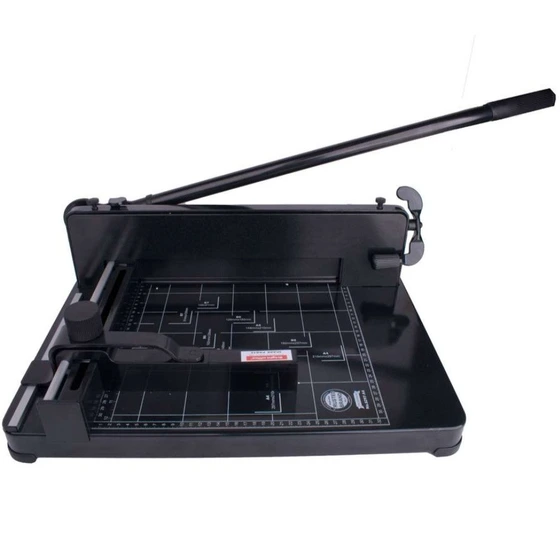 خرید و قیمت دستگاه برش کاغذ دستی AX 858 سایز A3 مشکی | ترب