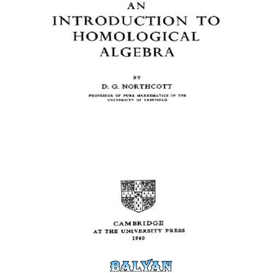 خرید و قیمت دانلود کتاب An introduction to homological algebra | ترب