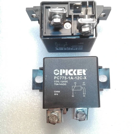 خرید و قیمت رله PC775-1A-12C-X RELAY 12VDC-1NO-75A PICKER | ترب
