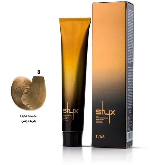 خرید و قیمت استایکس رنگ طبیعی STYX HAIR COLOR 08 | ترب