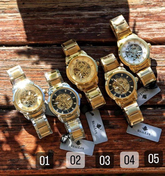 خرید و قیمت ساعت مردانه اتوماتیک موتور ژاپن RealLux | ترب