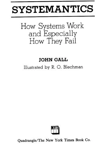 خرید و قیمت دانلود کتاب Systemantics: How Systems Work and Especially ...