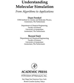 خرید و قیمت دانلود کتاب Understanding molecular simulation : from algorithms to applications 2nd ...