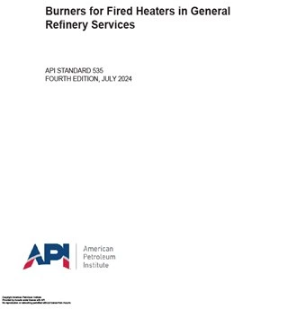خرید و قیمت API STD 535- 2024- Burners for Fired Heaters in General ...