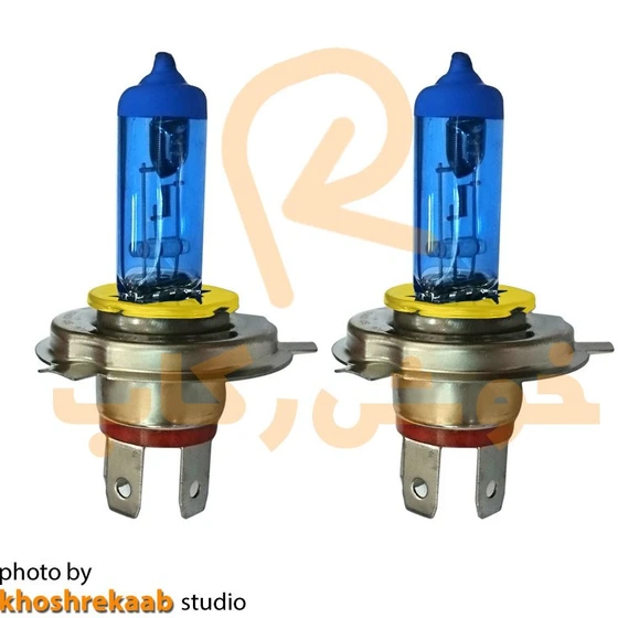 خرید و قیمت لامپ هالوژن خودرو LEE-TECH یخی مدل H4 کد 12v 100w | ترب