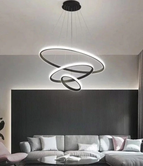 خرید و قیمت لوستر سه شعله چشمه نور کد L6325/3BK | ترب