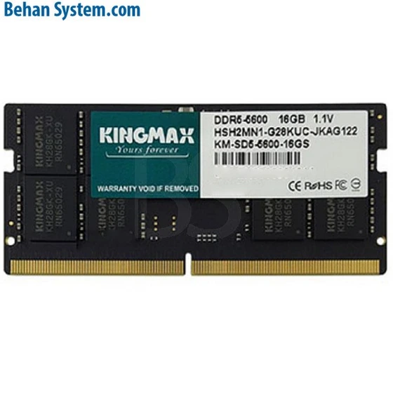 خرید و قیمت رم لپ تاپ KingMax 16GB DDR5-5600 | ترب