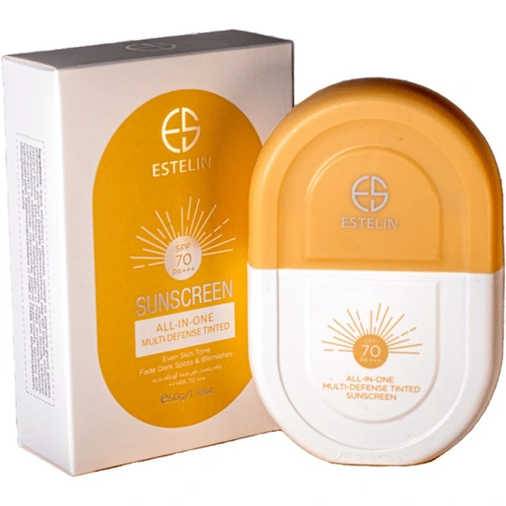 خرید و قیمت کرم ضد آفتاب رنگی استلین STELIN SPF 70 | ترب