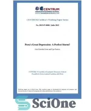 خرید و قیمت دانلود کتاب Peru’s Great Depression: A Perfect Storm ...